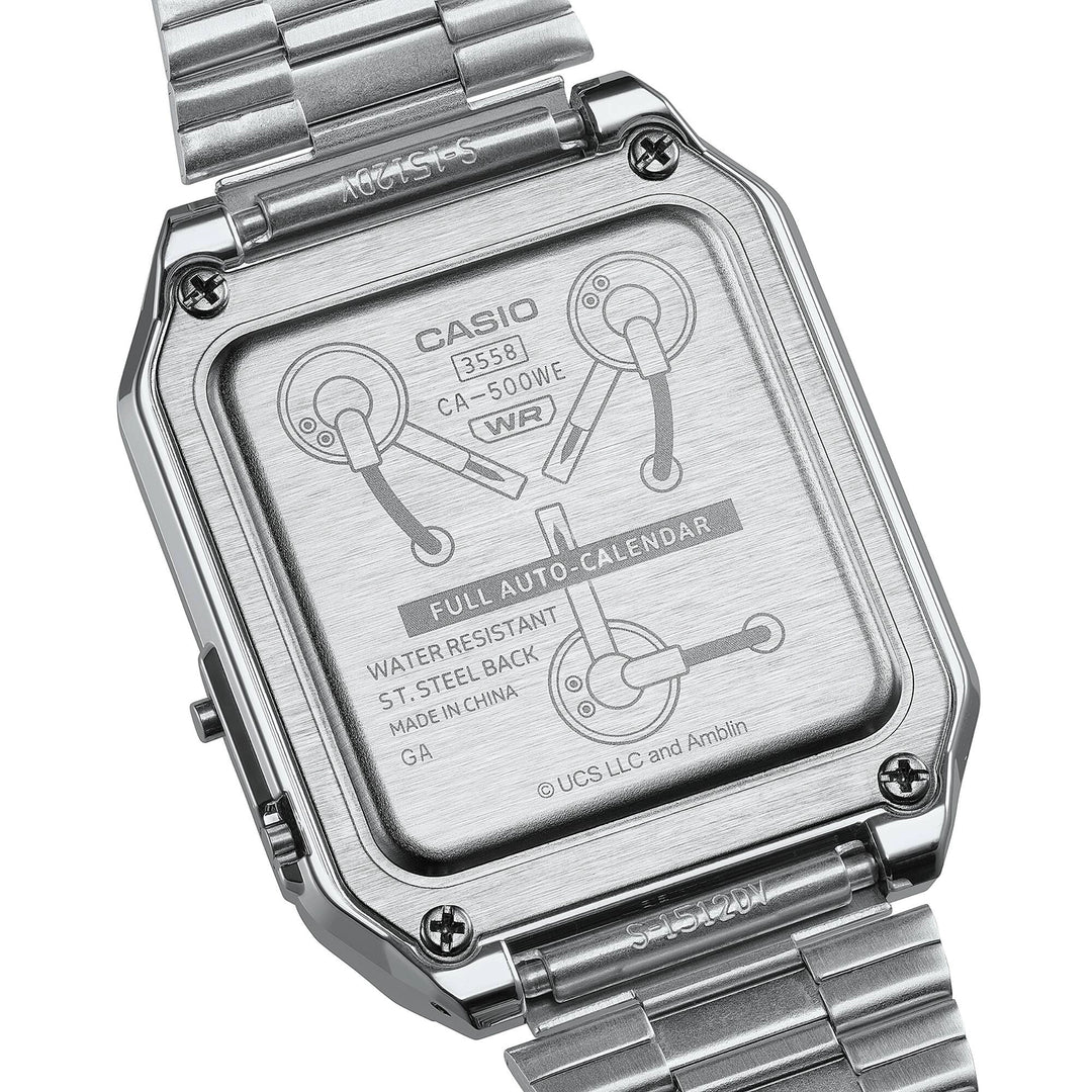 CASIO Vintage x Back to the Future | Silver – CROSSOVER