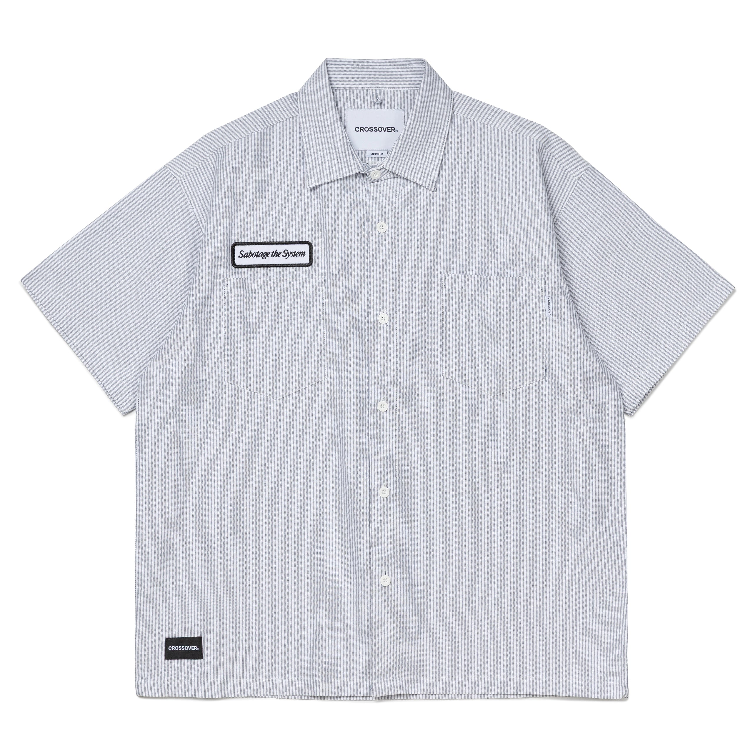 CROSSOVER STS Shirt | Black White