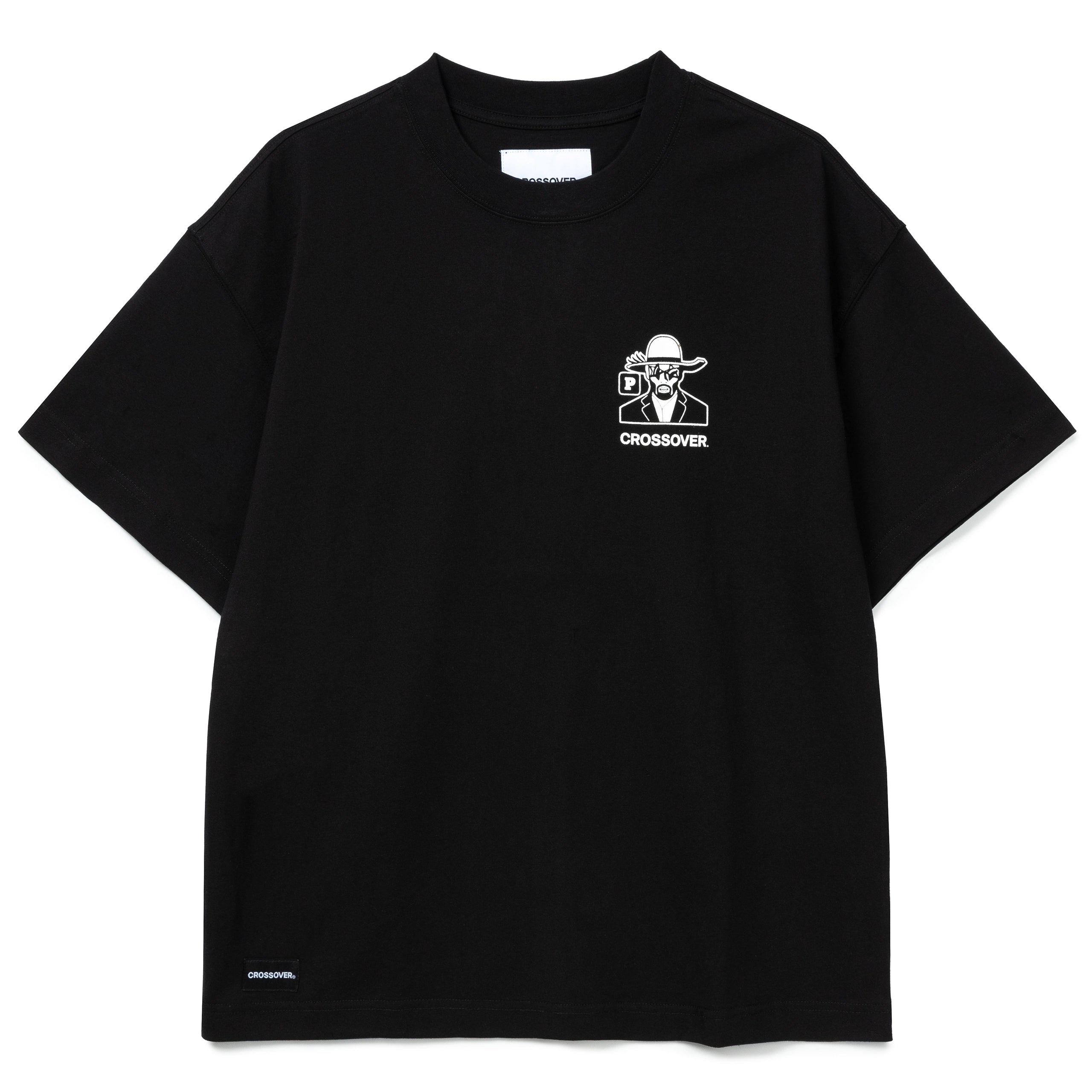 CROSSOVER x Poggy Style Tee | Black