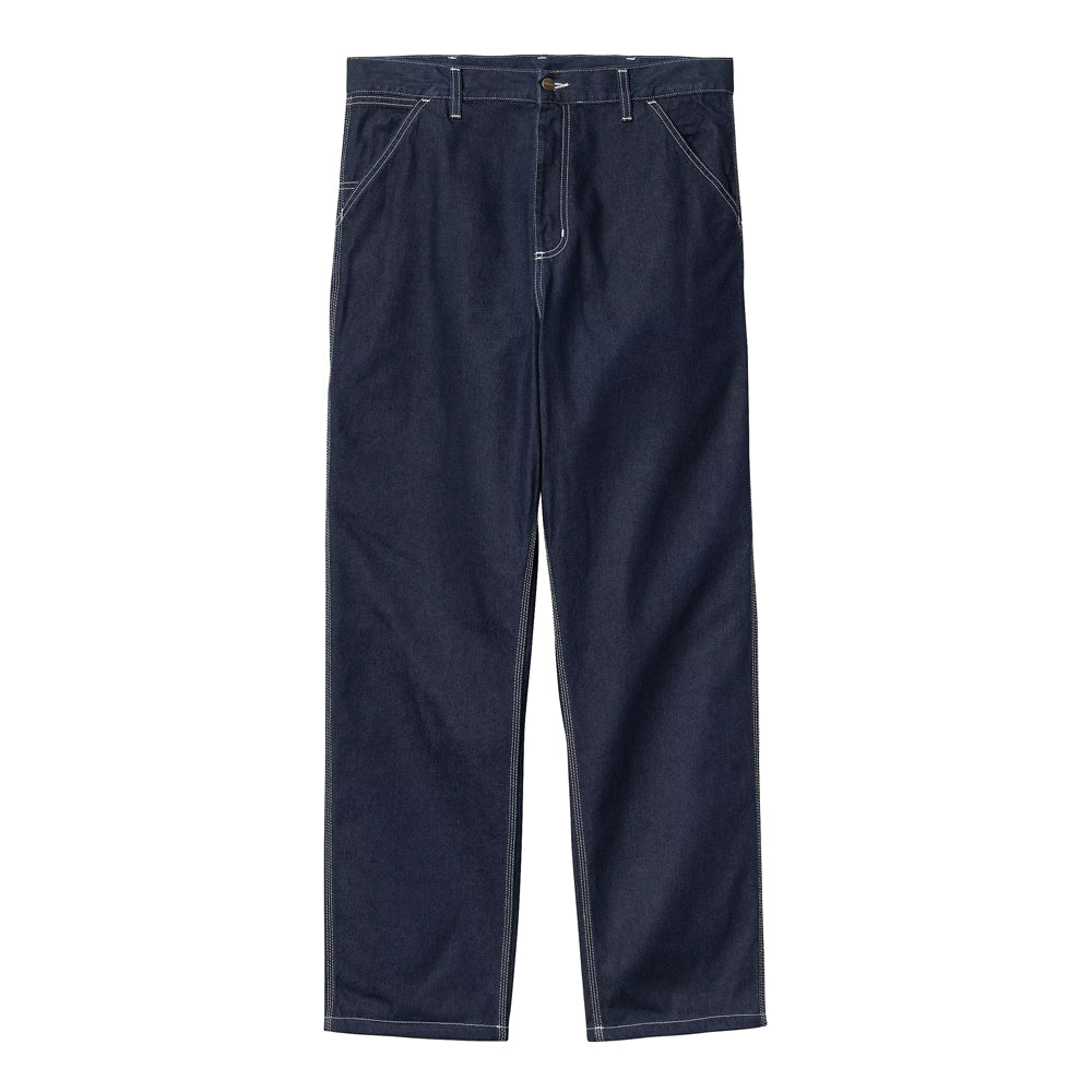 Carhartt WIP Single Knee Pant | Blue (rinsed) – CROSSOVER
