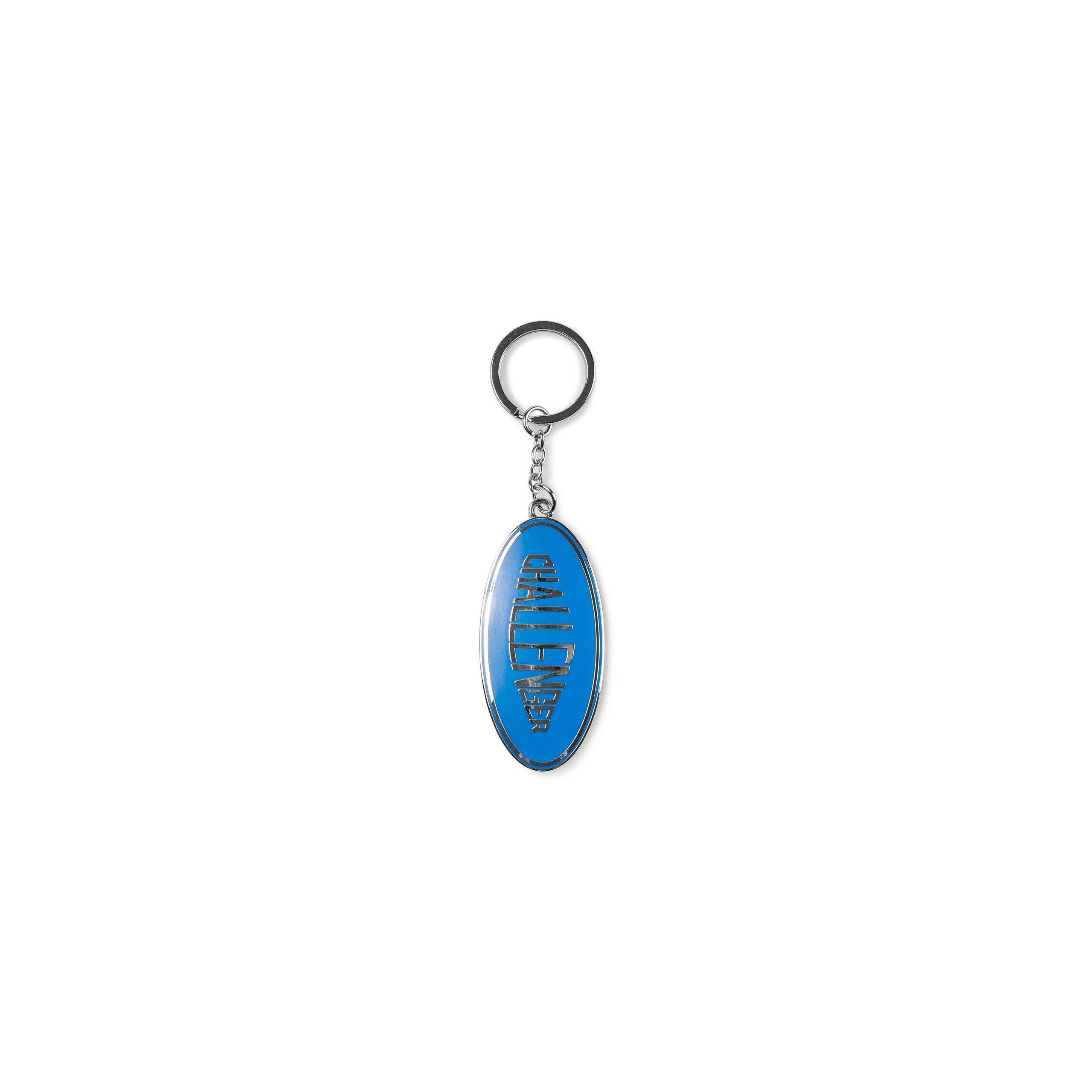 Challenger Logo Key Ring | Blue – CROSSOVER