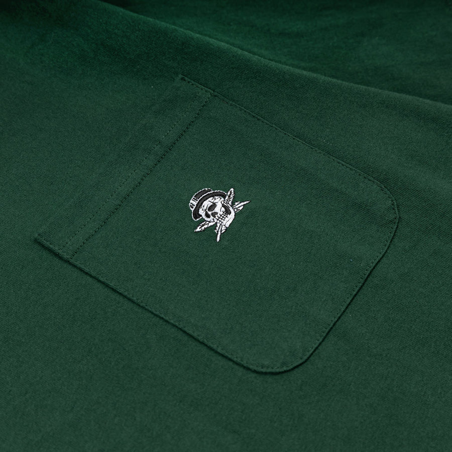 Crossover Signature SBVRT Pocket Tee | Green – CROSSOVER
