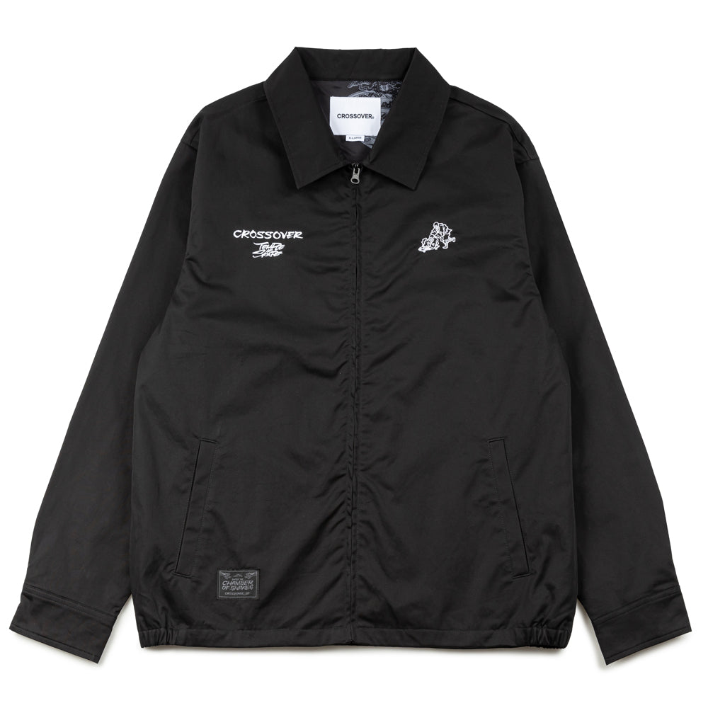 Crossover x Temple of Skate Jacket | Black – CROSSOVER