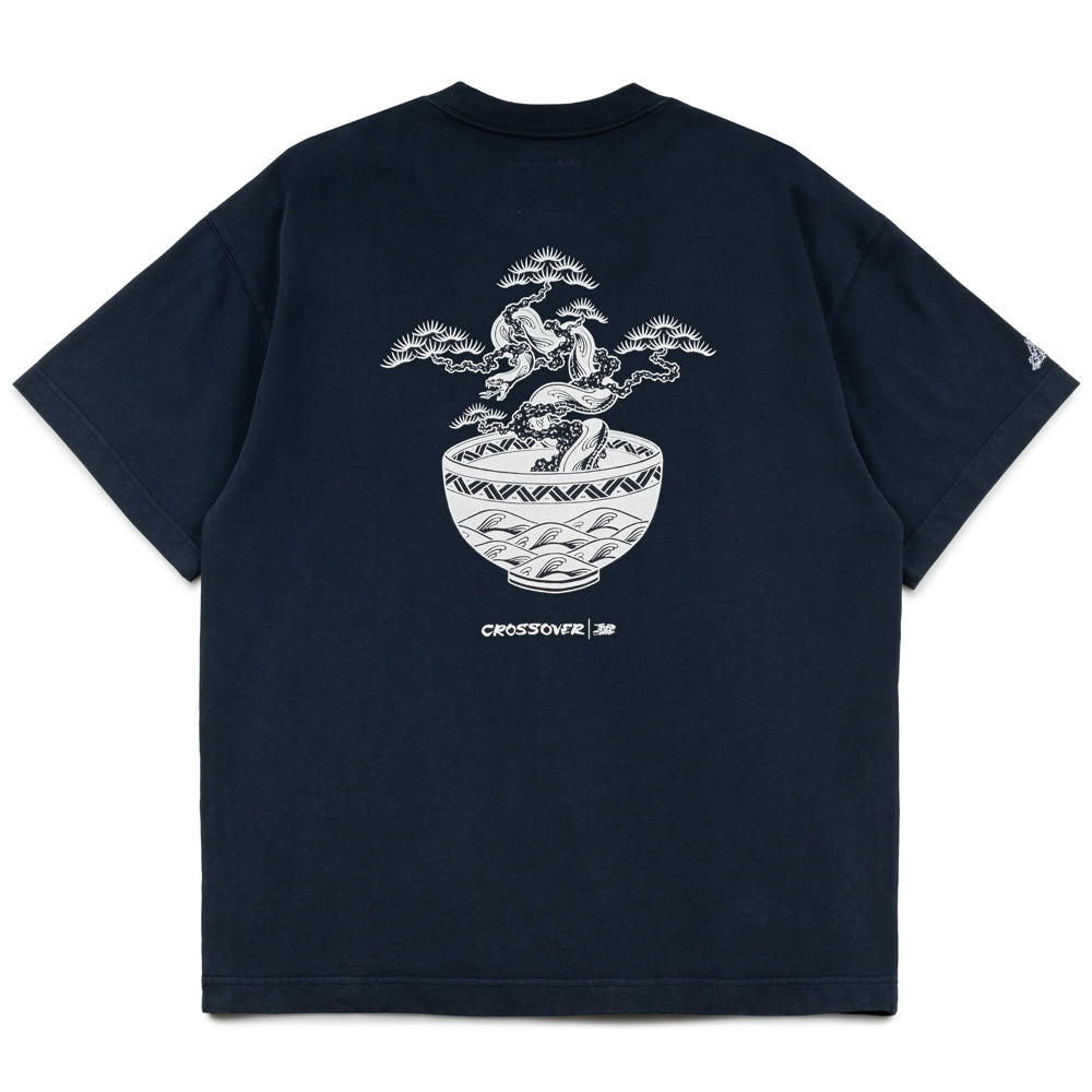 Crossover x Temple of Skate '01' Tee | Indigo – CROSSOVER