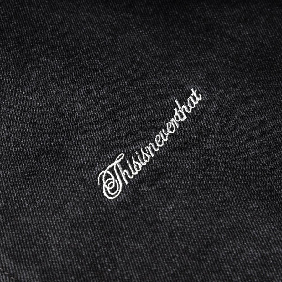 thisisneverthat Denim Work Jacket | Black – CROSSOVER